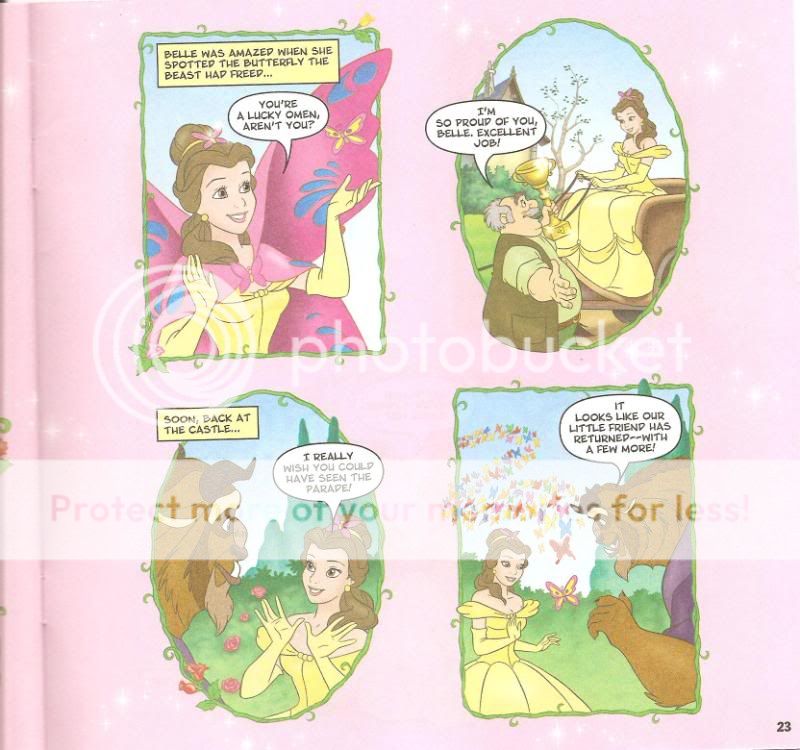Beauty And The Beast; Belle Comic : Butterfly Belle: d_princesses ...