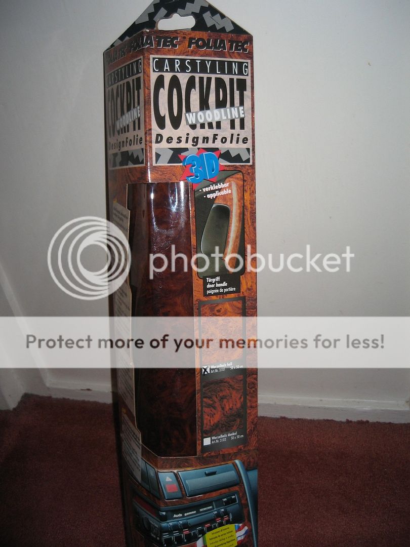 How to bodge / fix your ropey dash veneer... - Page 1 - Wedges ...