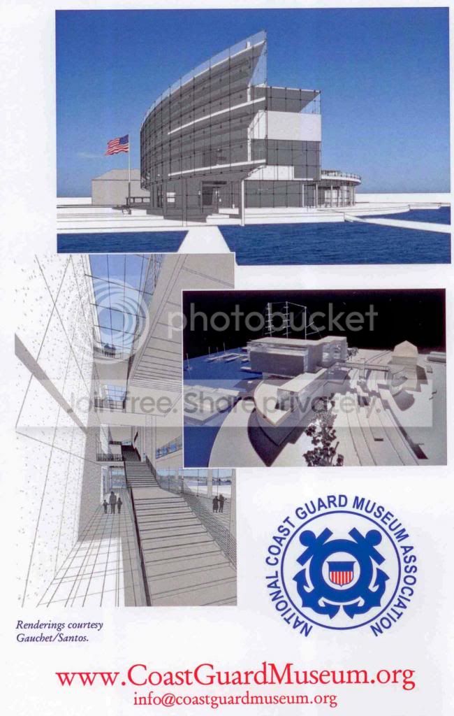 National Coast Guard Museum In New London, CT.