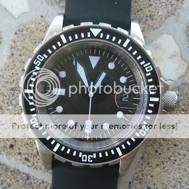 FS Marathon SAR mod - dial and black plongeur hands | WatchUSeek Watch ...