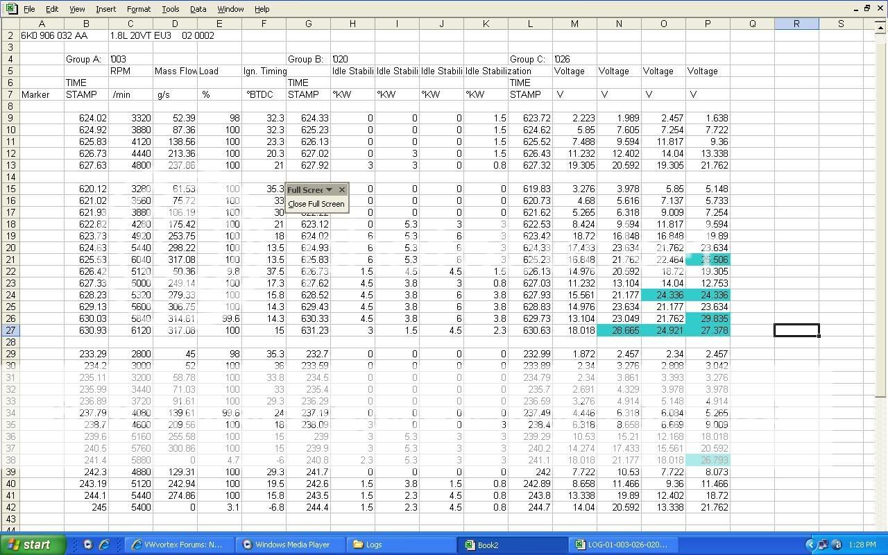 knock voltage logs - 29volts arggghhhh!!! | VW Vortex - Volkswagen Forum