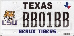 New LSU License Plate - Sports Logo News - Chris Creamer's Sports Logos ...