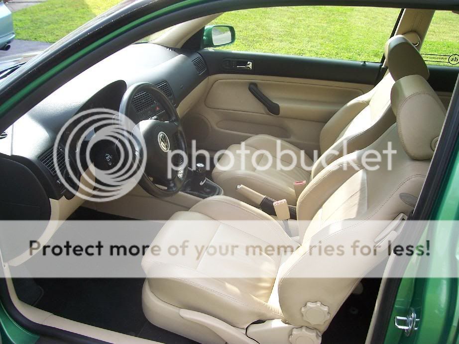 Tan Leather Racing Seats w/Brackets - Special Pricing For First Member ...